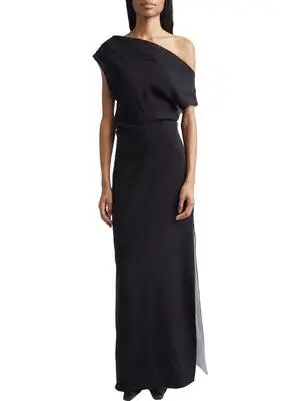 Proenza Schouler Rosina Off-the-shoulder Maxi Dress - Black