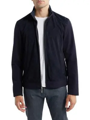 Johnnie-o Agnelli Mixed Media Jacket - Navy
