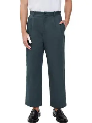 MAISON KITSUNÉ Relaxed Pleated Trousers