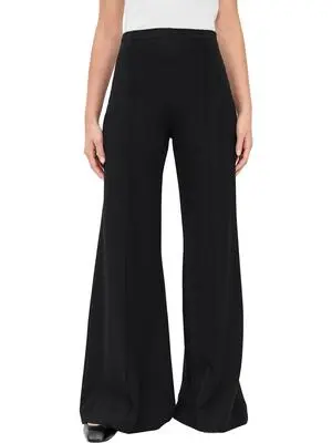 RIPLEY RADER Ponte Knit Wide Leg Pant - Black