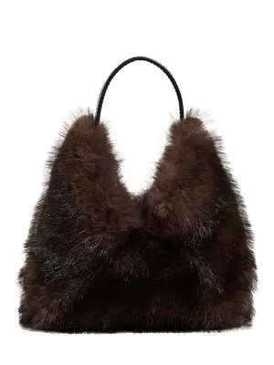 A.L.C. Sia Faux Fur Bag - Mink
