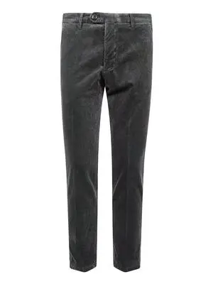 MICHAEL COAL Corduroy Trousers - Grey