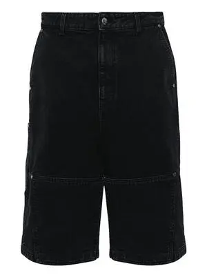 Rhude Washed Canvas Reza Short - Black