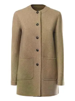 Loro Piana Kiri Buttoned Coat - Neutrals