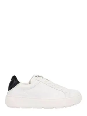 Moschino Logo-embossed Sneakers - White