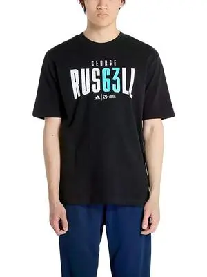 Adidas X Mercedes-amg Petronas Formula One Team George Russell T-shirt - Black