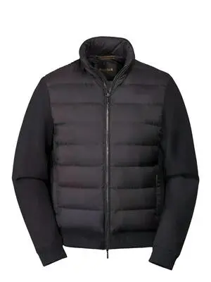 MOORER Lanzi-s3z Padded Zip Jacket - Black