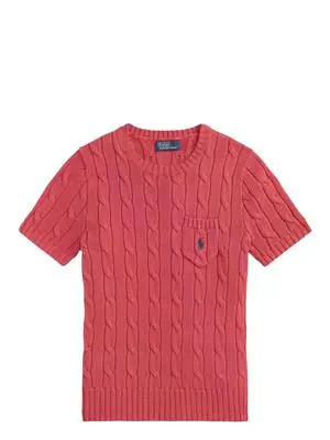 Polo Ralph Lauren Cable-knit Top - Red