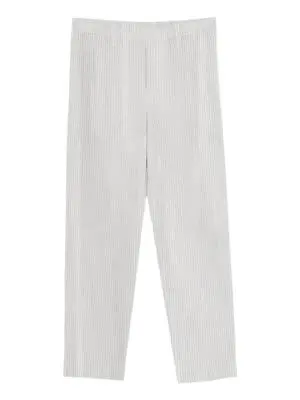 Issey Miyake Pleated Trousers - Grey