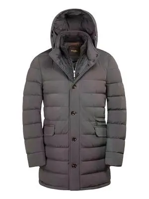 MOORER Calandri-kn Hooded Jacket - Grey
