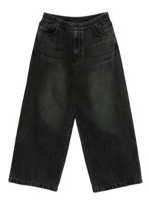 JUUN.J Elastic-waist Jeans - Black
