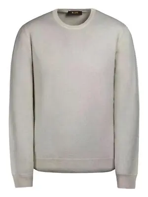 MOORER Orvieto Crew-neck Knitwear - Neutrals