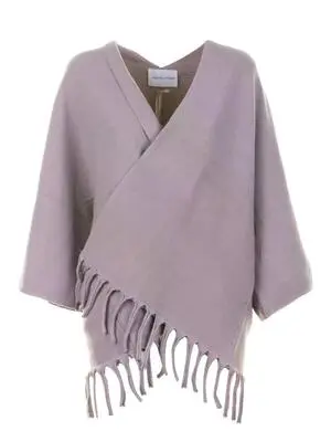 CINQUE Fringe-Detail Wrap Sweater