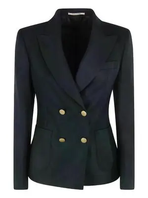 Tagliatore Double-breasted Blazer - Blue