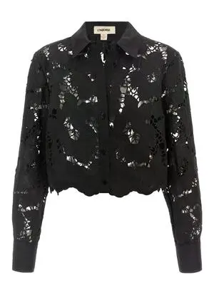 L'Agence Seychelle Shirt - Black