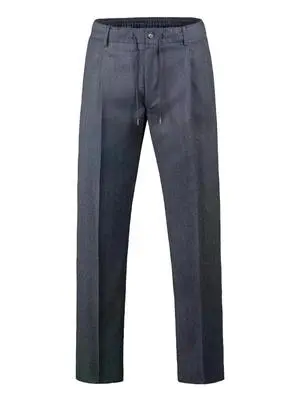 MOORER Anton-ff Drawstring Trousers - Grey