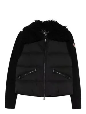 Moncler Padded Zip-up Jacket - Black