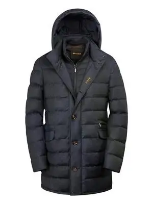 MOORER Padded Jacket - Blue