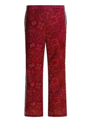 Kapital Striped Patterned Trousers - Red