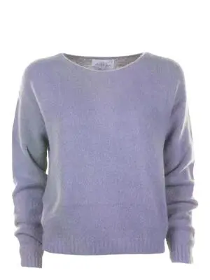 CINQUE Crew-neck Pullover Sweater - Grey