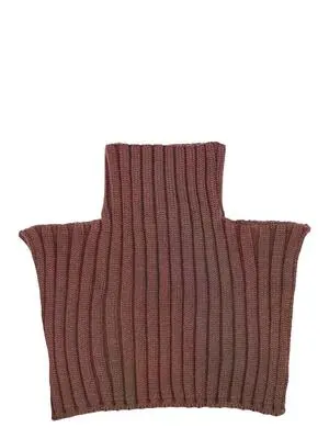 NICCOLO PASQUALETTI Ribbed-Knit High Neck Top