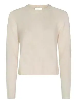 KUJTEN Caroline Crew-neck Sweater - Neutrals