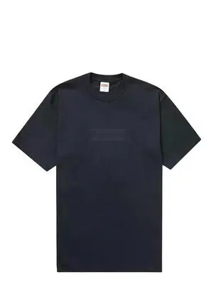 Supreme Logo-detail Cotton T-shirt - Blue