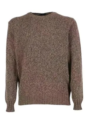 FILIPPO DE LAURENTIIS Crew-neck Sweater - Brown