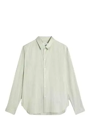 Maison Kitsuné Striped-pattern Shirt - Green