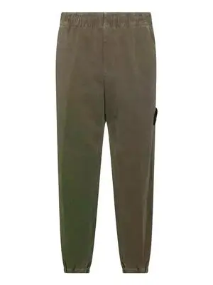 Stone Island Patch Trousers - Green