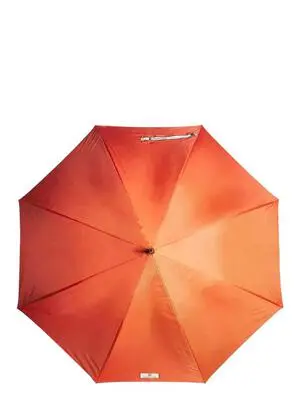 Maison Kitsuné Logo-print Umbrella - Orange