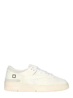 D.a.t.e. Torneo Panelled Sneakers Neutrals