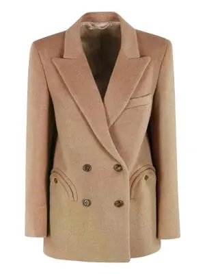 BLAZÉ MILANO Mylius Everynight Double-breasted Jacket - Neutrals