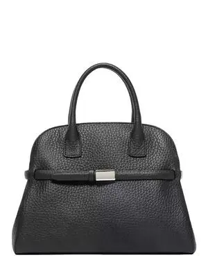 ORTIGNI Aura Soft Handbag - Black