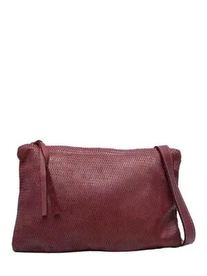 SOMMET Textured Cross Body Bag Purple