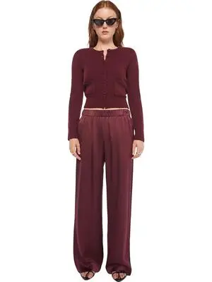 Sablyn SABLYN Brynn Wide-Leg Silk Trousers Multi