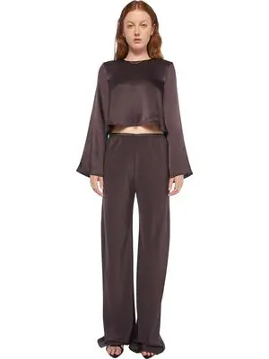 Sablyn Naomi Silk Wide-leg Trousers - Multi