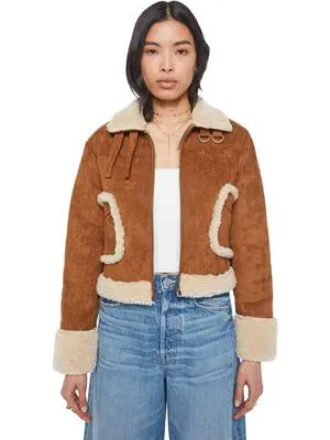 MOTHER The On Thin Ice Story Untold Jacket - Brown