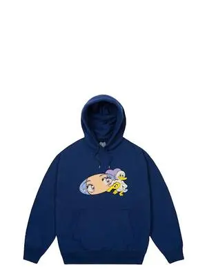 PALACE Hooded Sweatshirt - Navy Blue