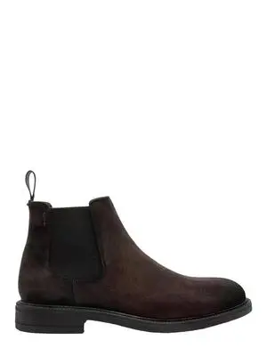 ALEXANDER HOTTO Pull-tab Chelsea Boots - Brown
