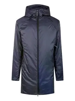 HOUDINI SPORTSWEAR Hooded Zip Windbreaker Jacket - Blue