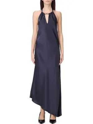 Pinko Halter Maxi Dress - Blue