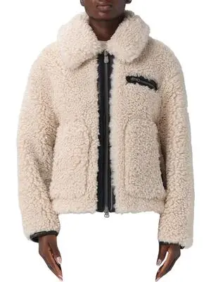 SAVE THE DUCK Fur Coat - Beige