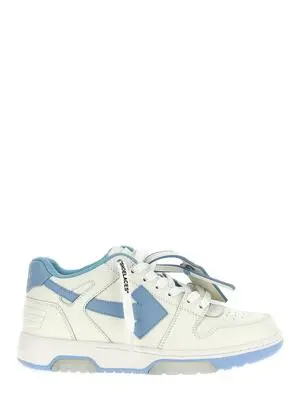 Off-White Low Top Sneakers - Blue