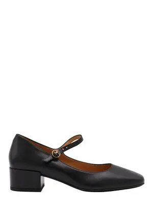 TOD'S Mary Jane Pumps - Black