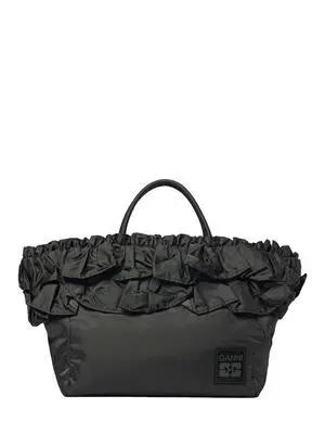 GANNI Tote Bag - Black
