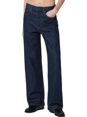 AGOLDE Rinse Dark Indigo Jeans - Blue