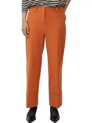 MASAI COPENHAGEN Cropped Wide-leg Pants - Autumnal