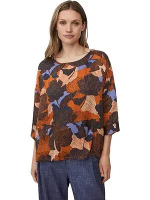 MASAI COPENHAGEN Mabramila 3/4 Sleeve Blouse - Autumnal