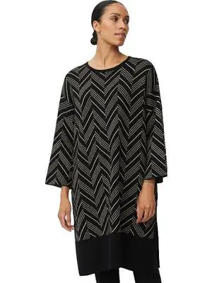 MASAI COPENHAGEN Loose Fit Midi Dress - Black